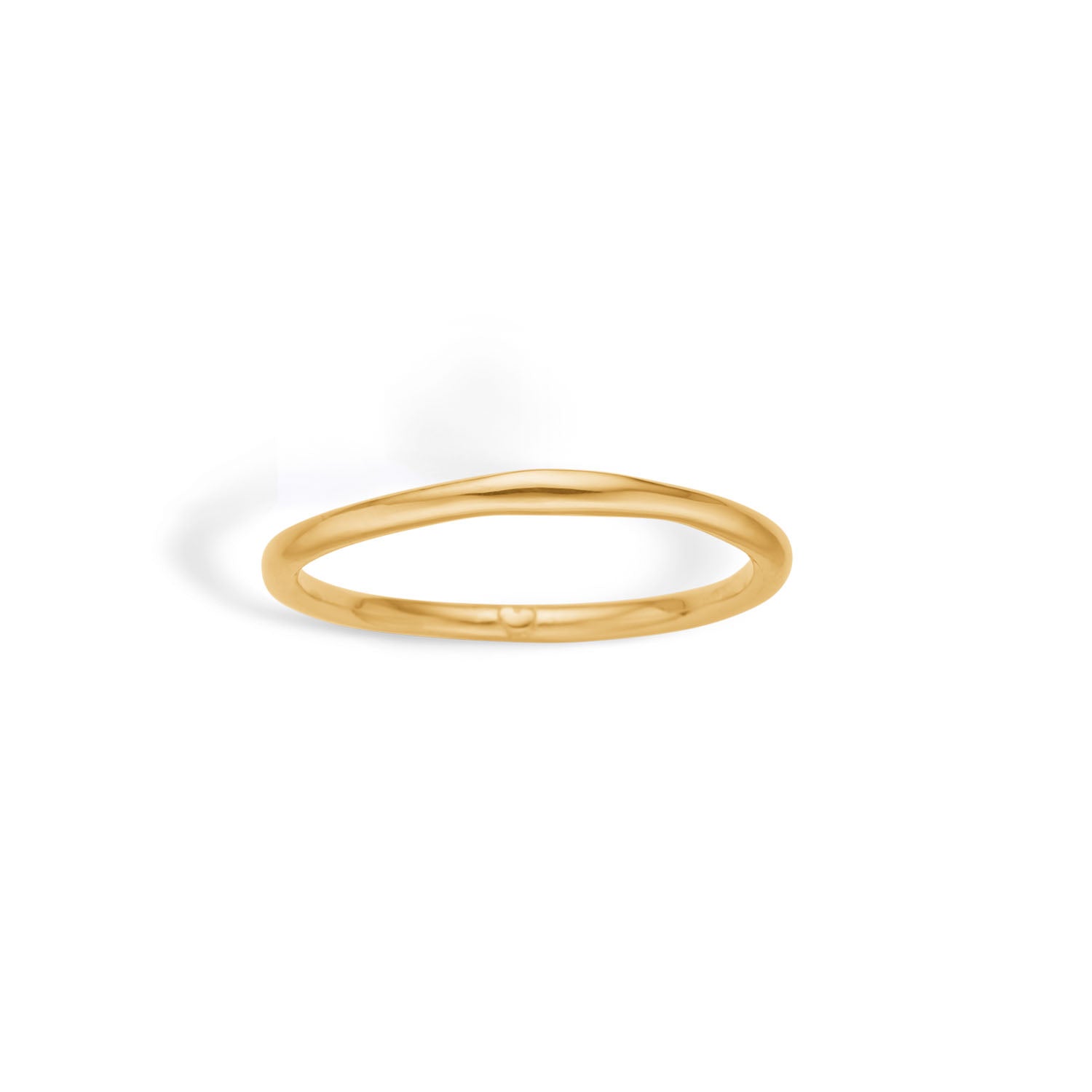 14 kt bright solid 'Conjure' gold ring – Blossom Copenhagen